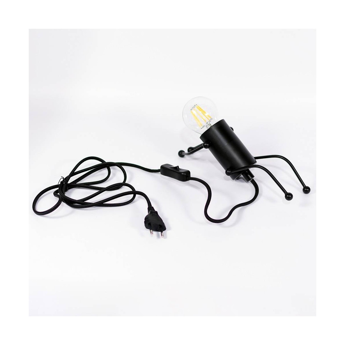 Articulated doll table lamp "DOLL" - E27 | Desk lamp with creative and ...