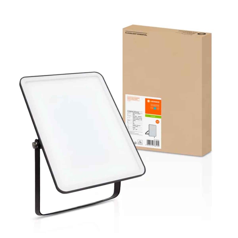 LEDVANCE 50W floodlight - ESSENTIAL range - 4750lm - IP65 - 4000K
