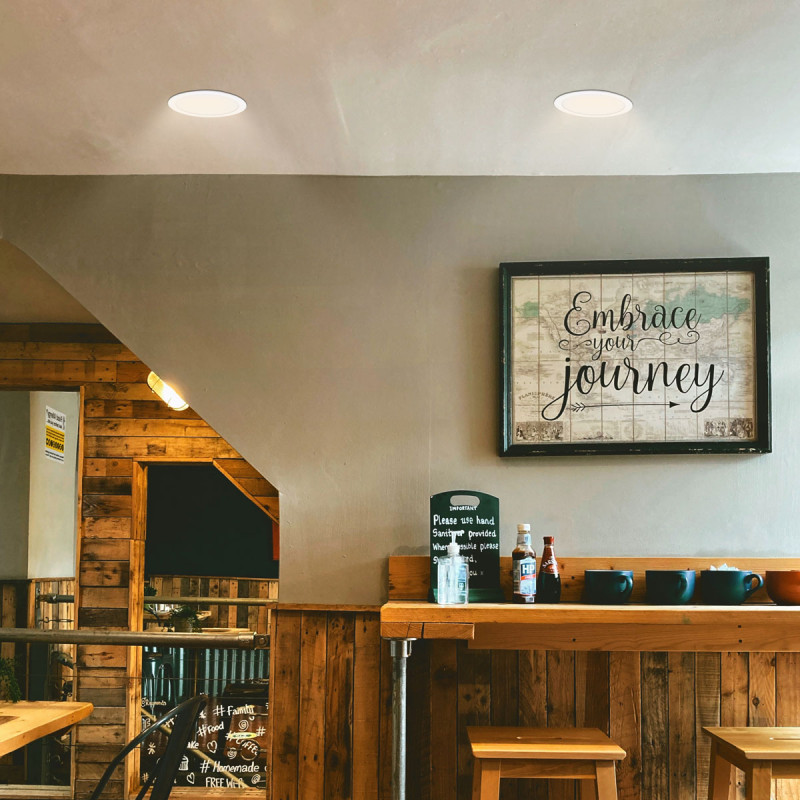 Downlight LED LEDVANCE Slim - ESSENTIAL Range -22W - 3000K - Cut Ø 200mm