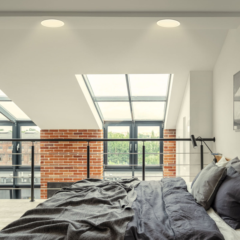 Downlight LED LEDVANCE Slim - ESSENTIAL Range -22W - 3000K - Cut Ø 200mm