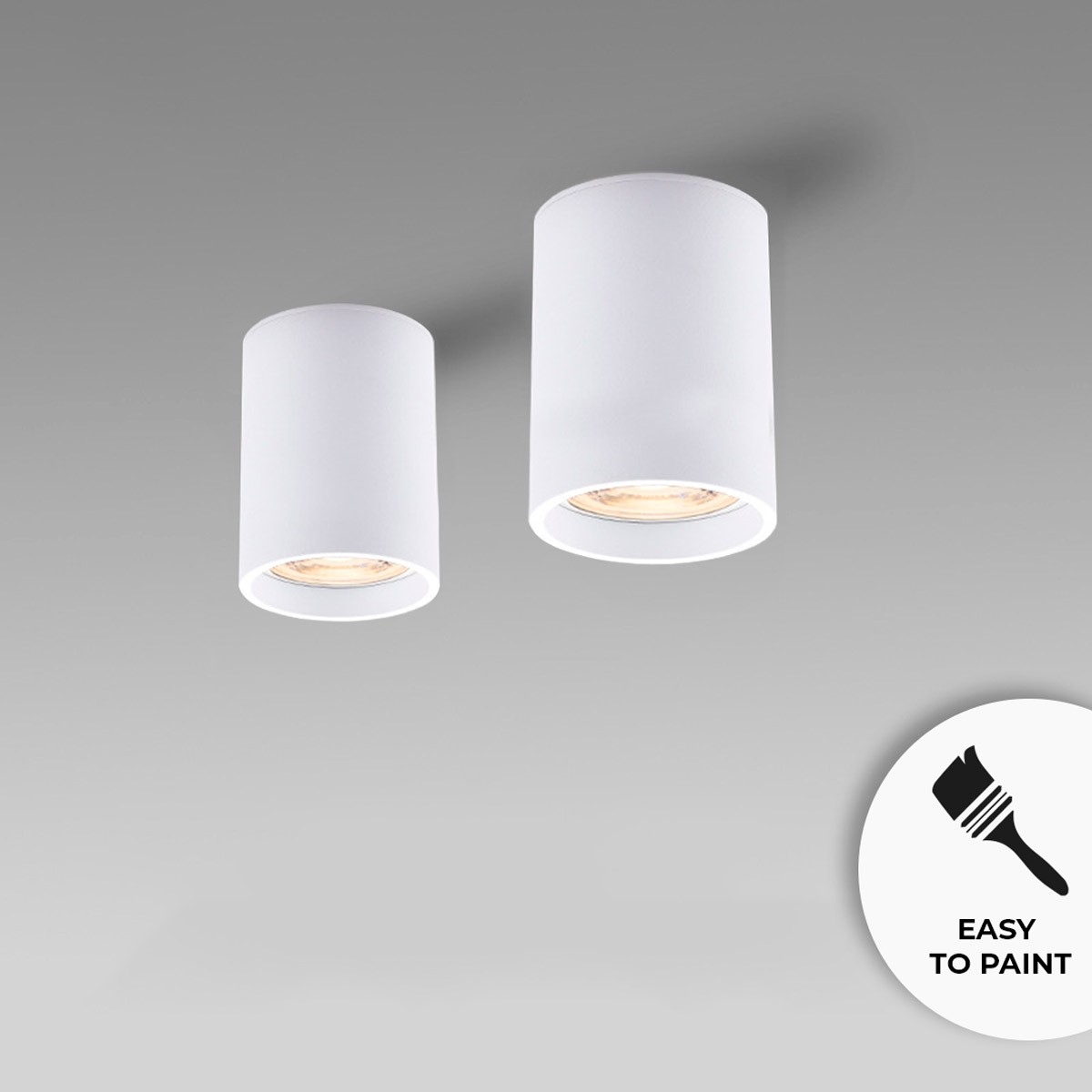 Plaster ceiling light - GU10