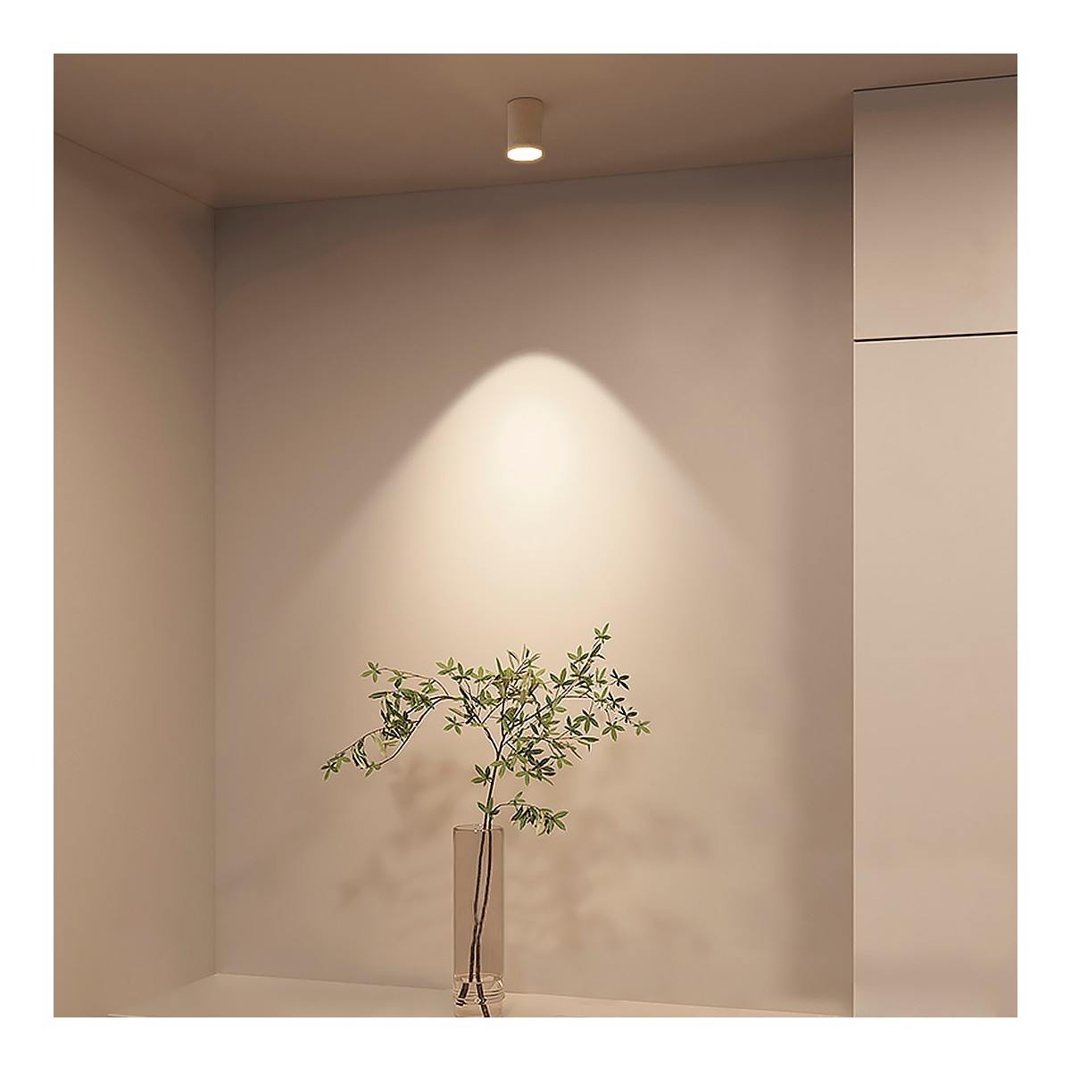 Plaster ceiling light - GU10