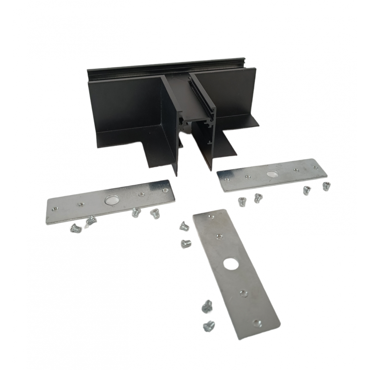 T connector for 20mm recessed magnetic tracks