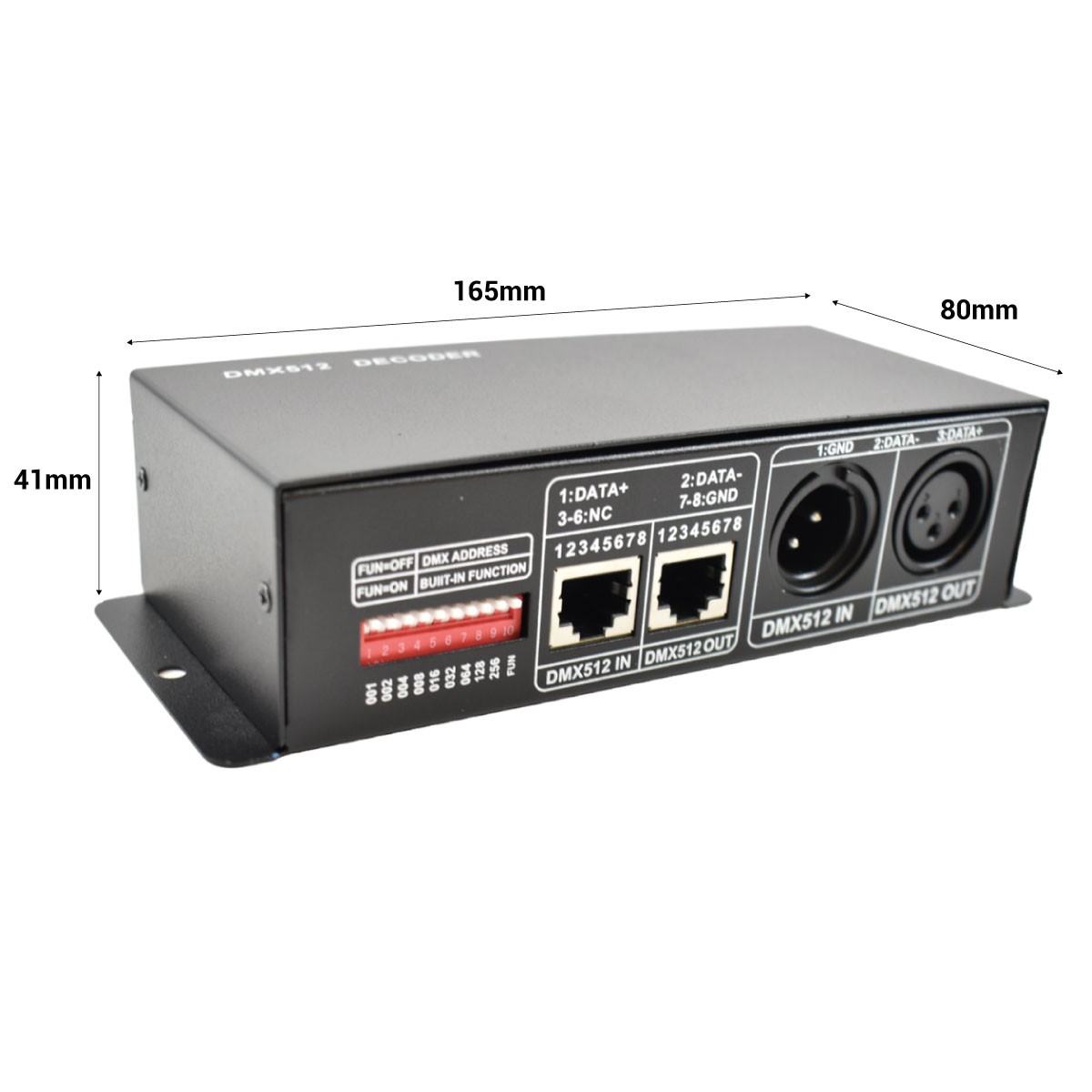 4-channel DMX-512 Controller | DMX to RGBW Decoders