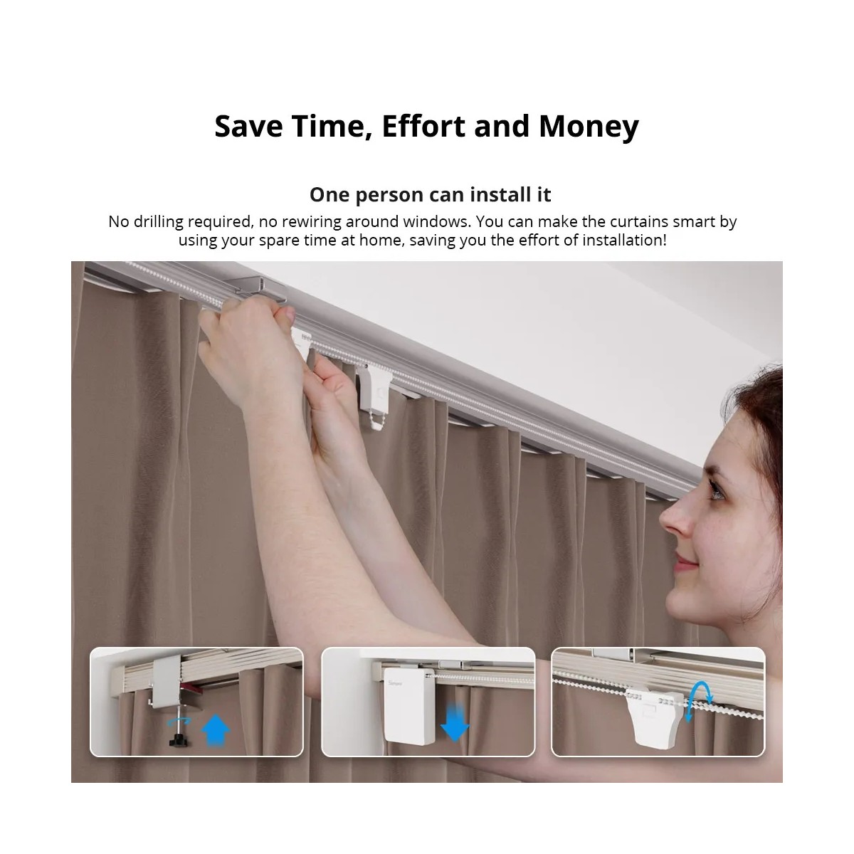 SONOFF Intelligent Curtain Motor - Zigbee - 5V DC/1A