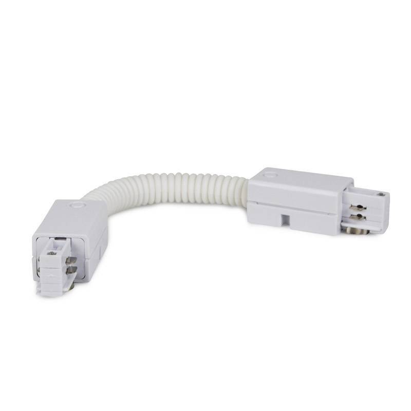 Three-phase rail Flexible connection of electrified three-phase rails