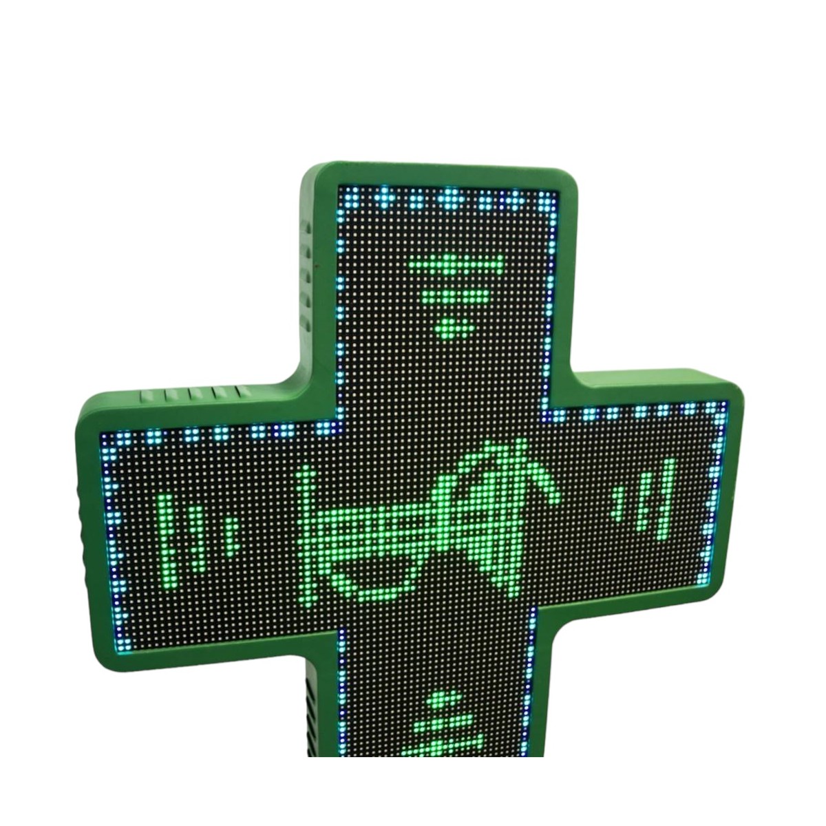P6 Programmable Multicolor RGB LED Pharmacy Cross - Outdoor