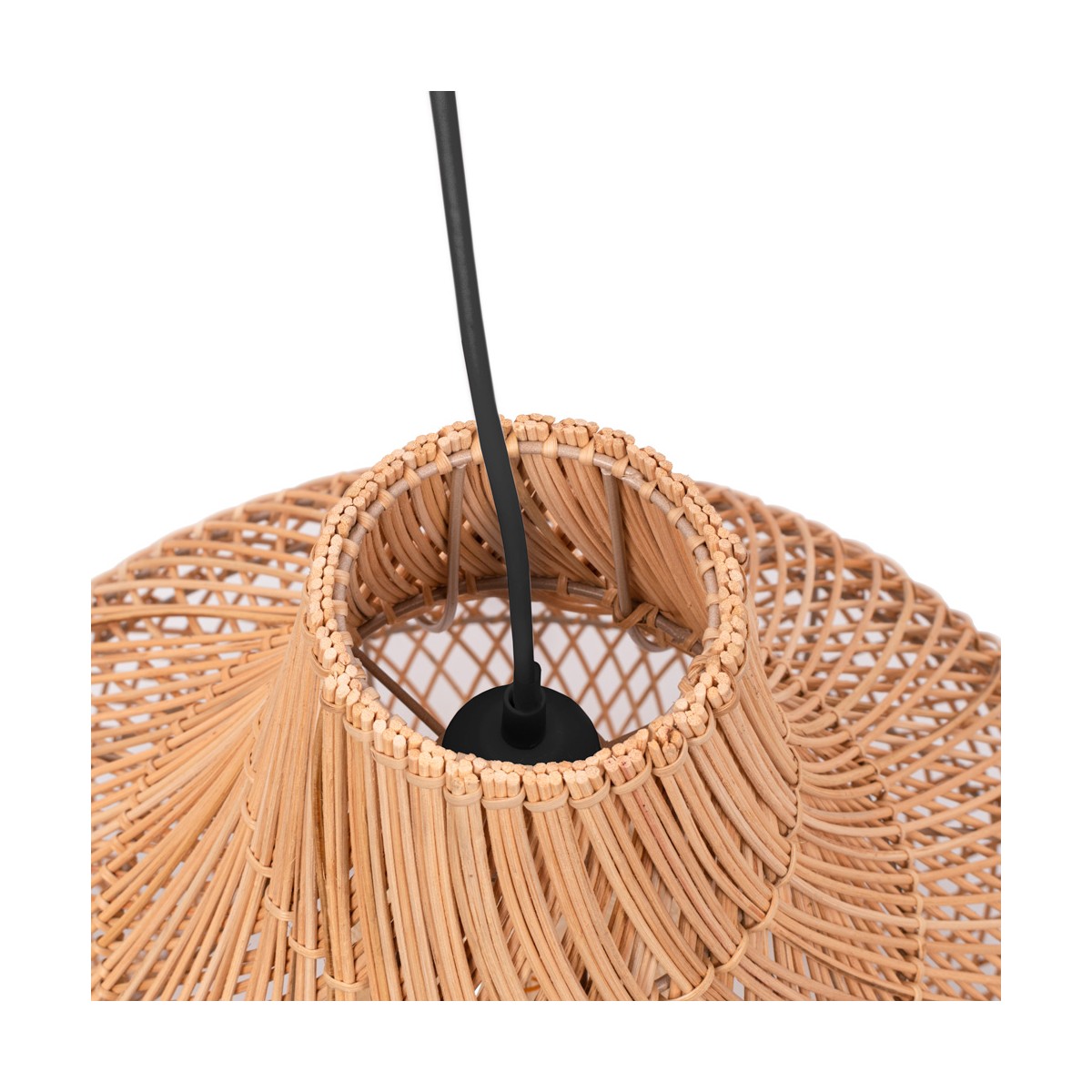 Wicker hanging lamp "Samoa".