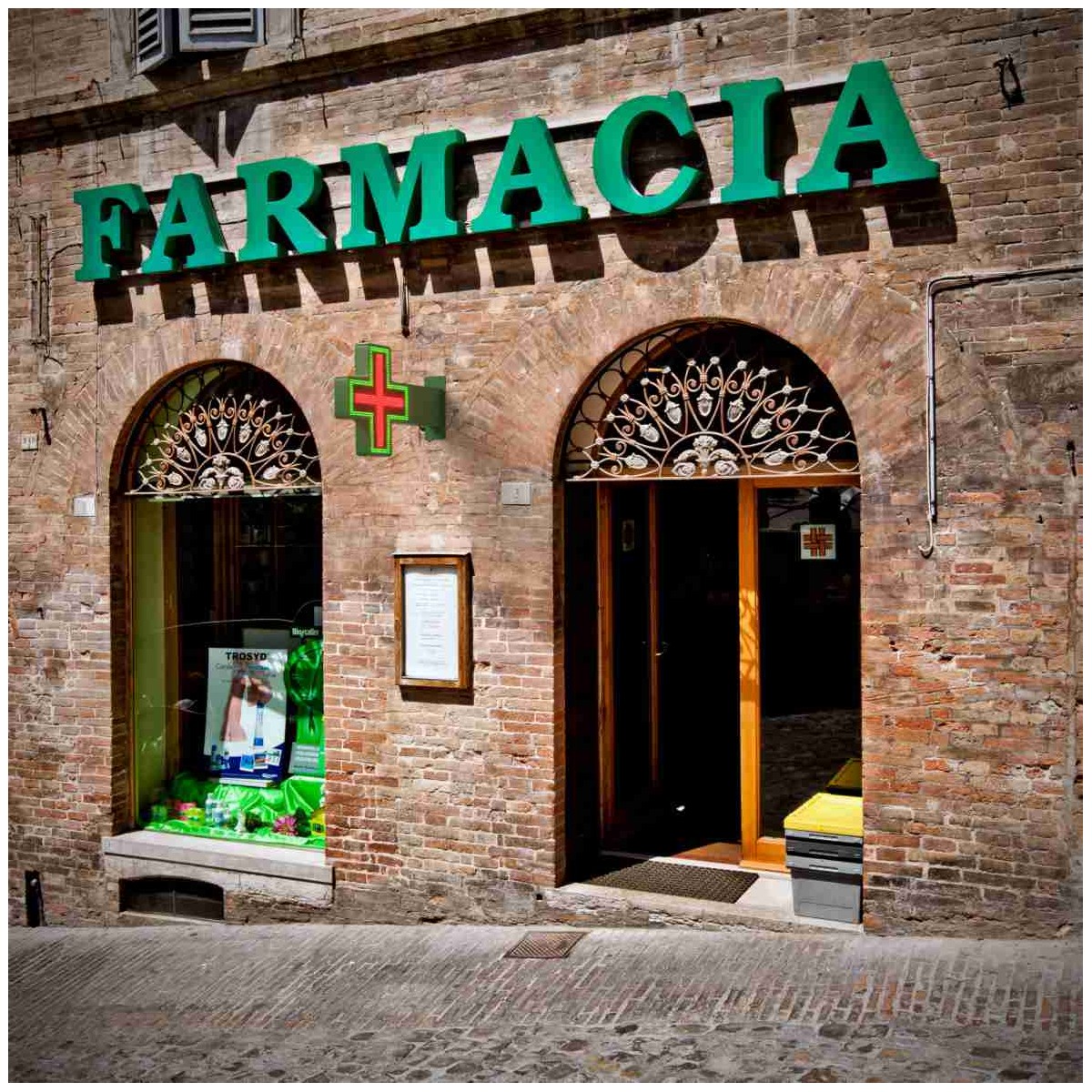 P6 Programmable Multicolor RGB LED Pharmacy Cross - Outdoor