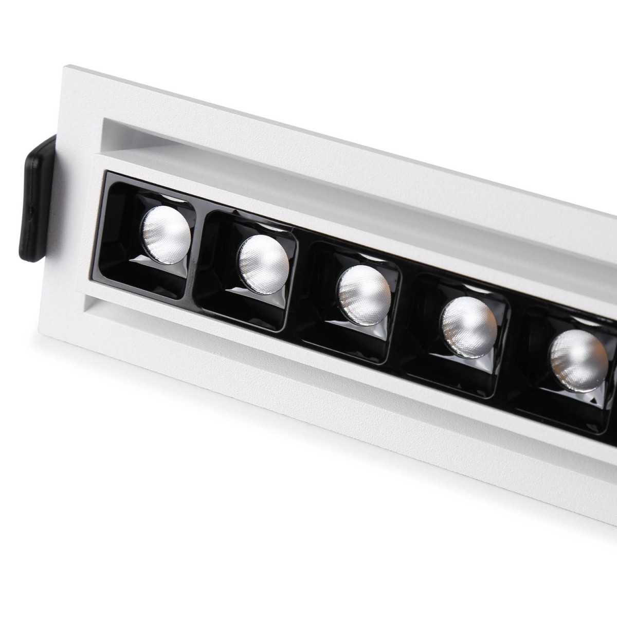 Linear recessed LED spotlight 20W - Adjustable - UGR18 - CRI90 - OSRAM ...