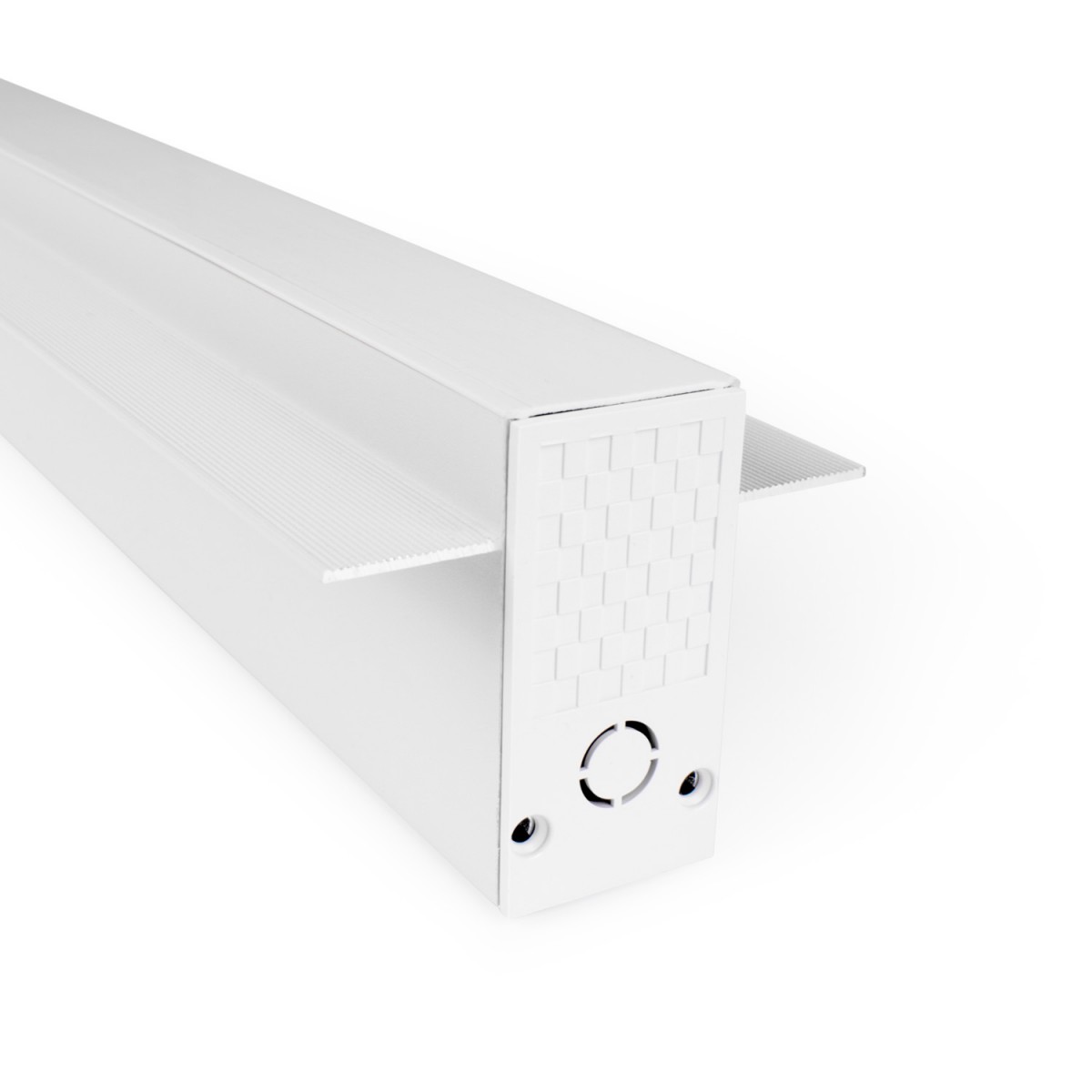 Magnetic rail 20mm recessed 48V - 1 meter