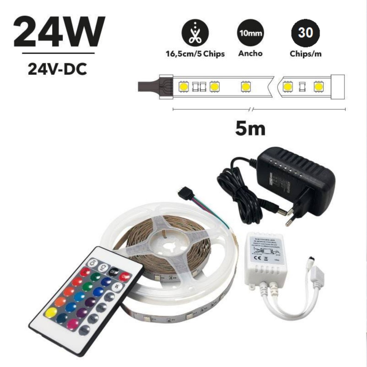 RGB LED Strip, power supply, controller, controller, controller | RGB ...