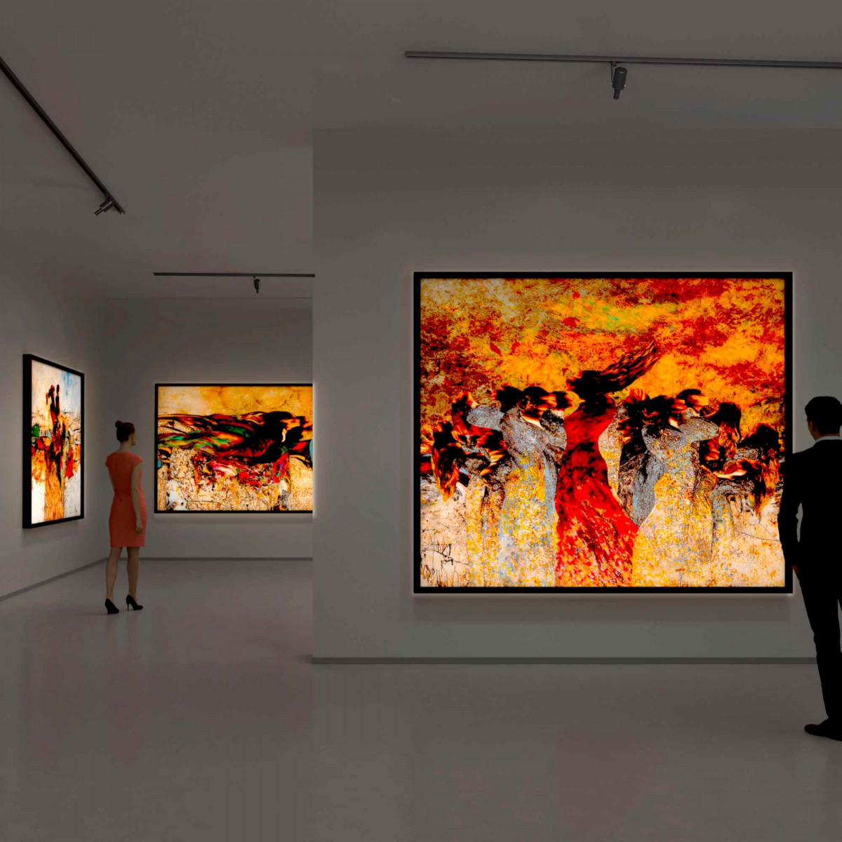 Shapeable LED light for 3-phase track - 10W - Dimmable