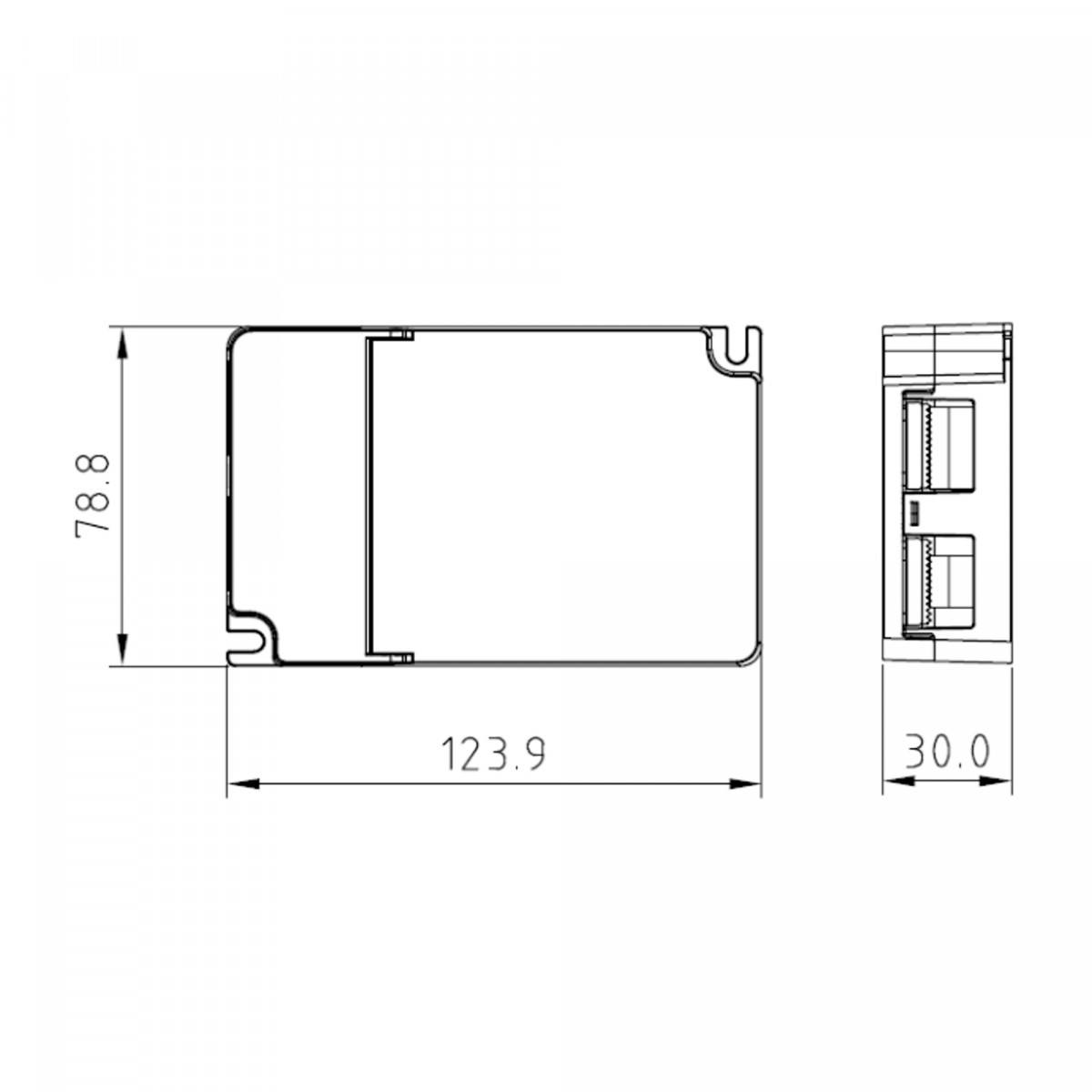DALI dimmable DT6 Single color driver 220-240V - 65W