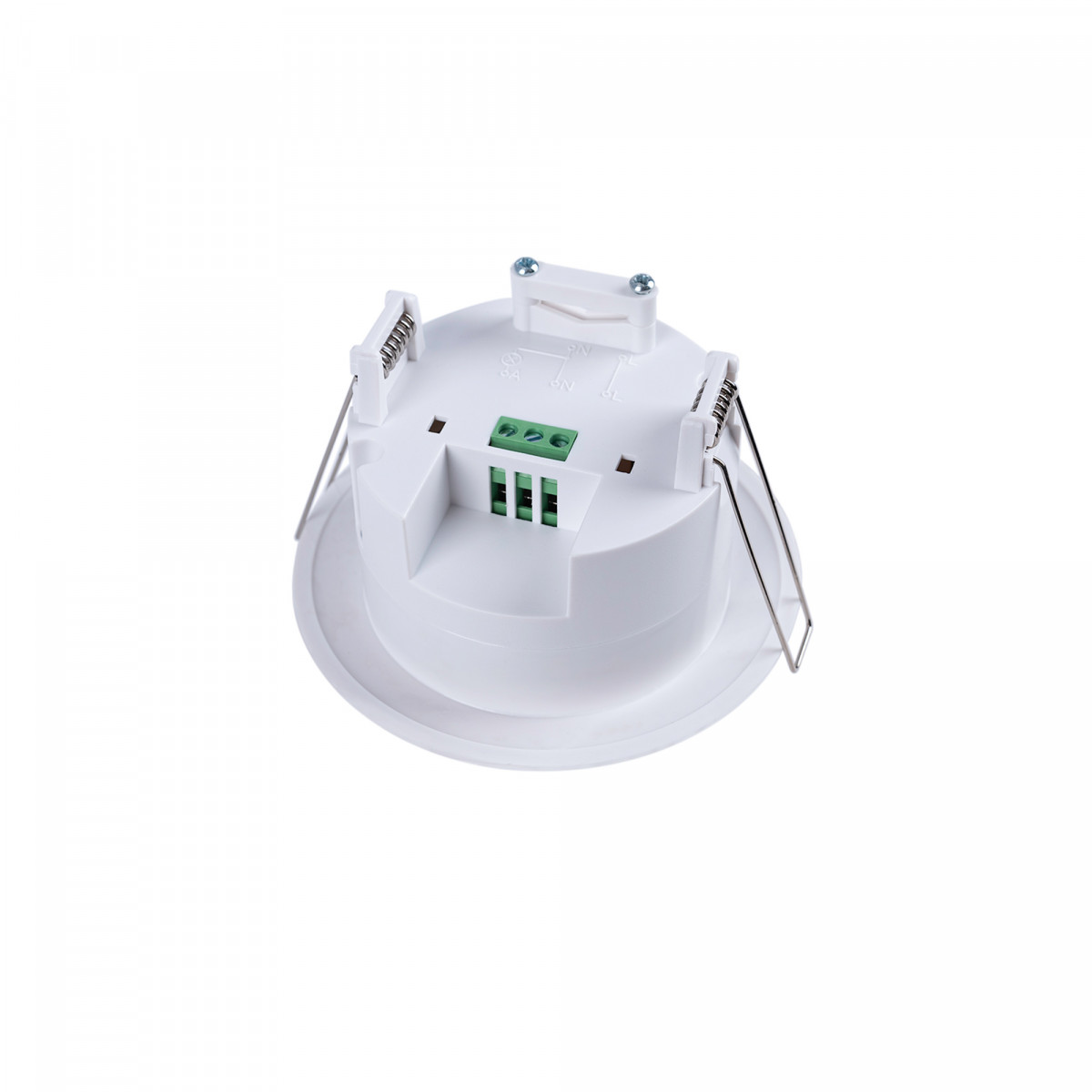 Recessed PIR motion sensor with remote control - 360º - IP20