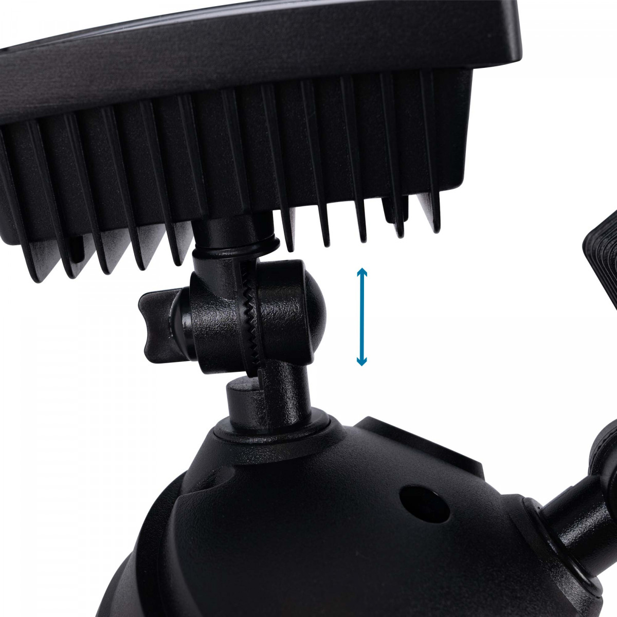 Double LED wall spotlight with PIR sensor 30W - 4000K - IP54