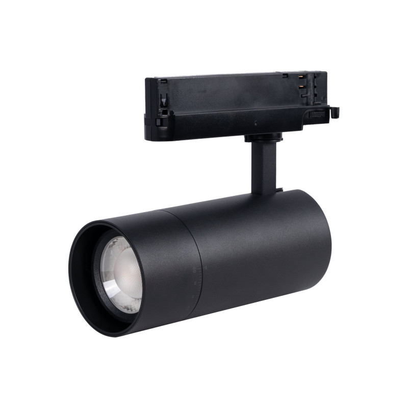 CCT LED 3-phase track spotlight - Adjustable power 30W-40W