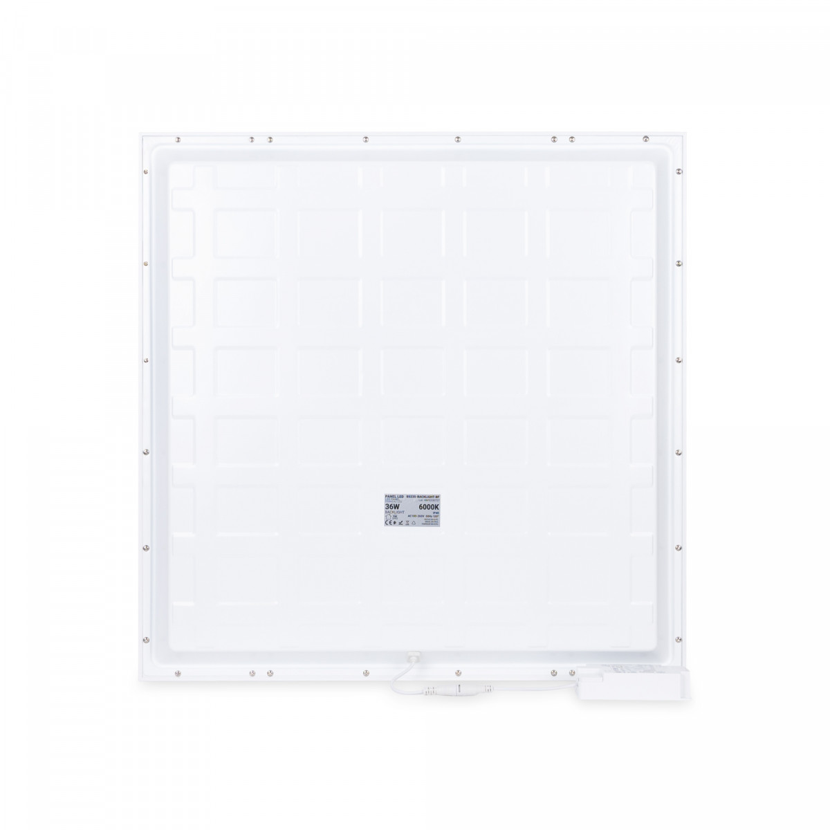 Recessed Backlight LED panel 60x60-3800lm-Philips driver-36W