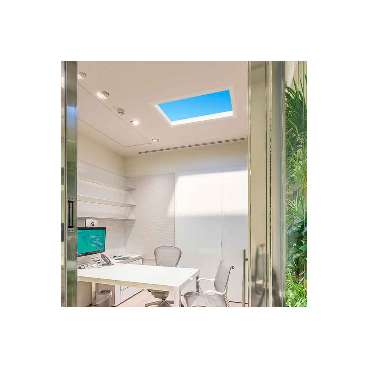 "SMART Blue Skylight" LED Panel - Sky effect - 50W - 60x30cm