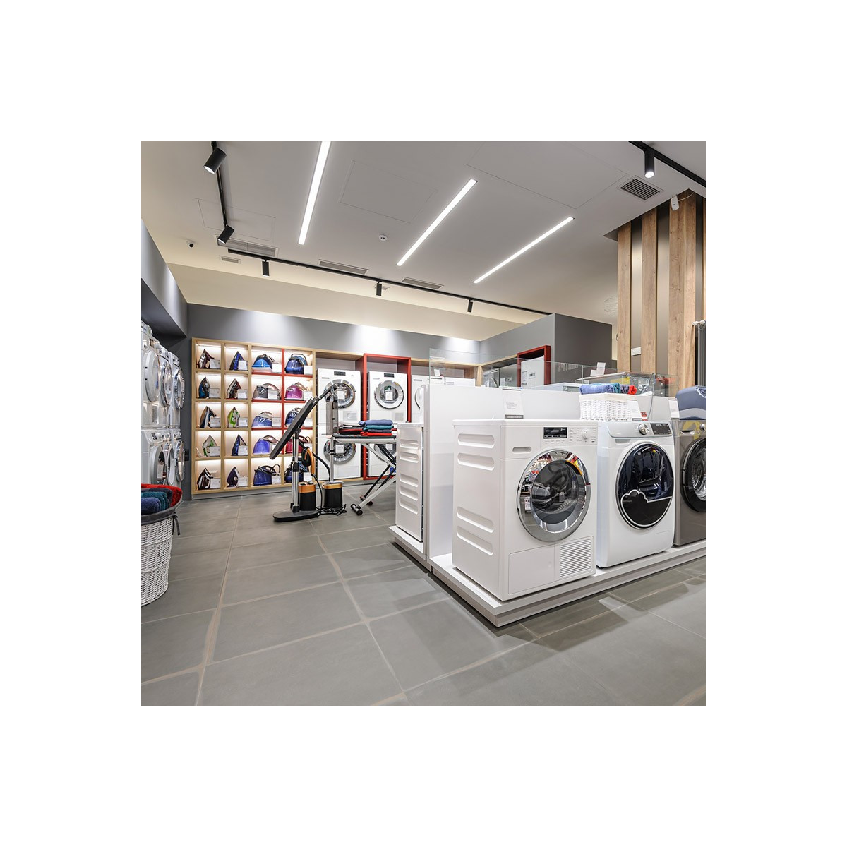 LED 3-phase track spotlight - 40W - Xitanium Driver - Black