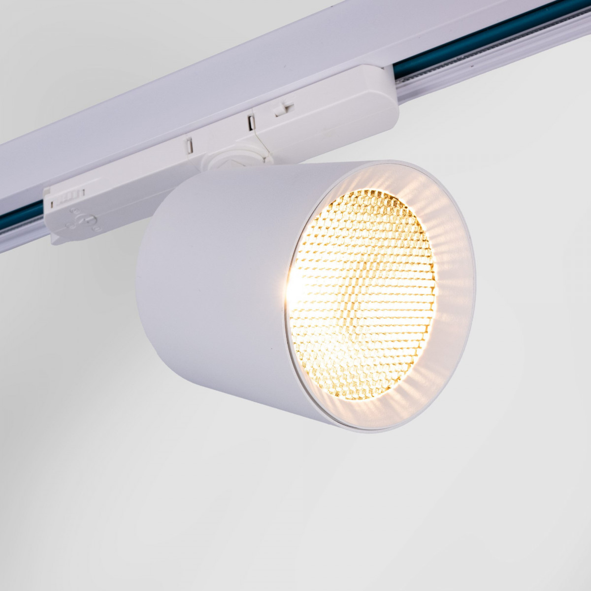 CCT LED 3-phase track spotlight - 40W - KGP Driver- White