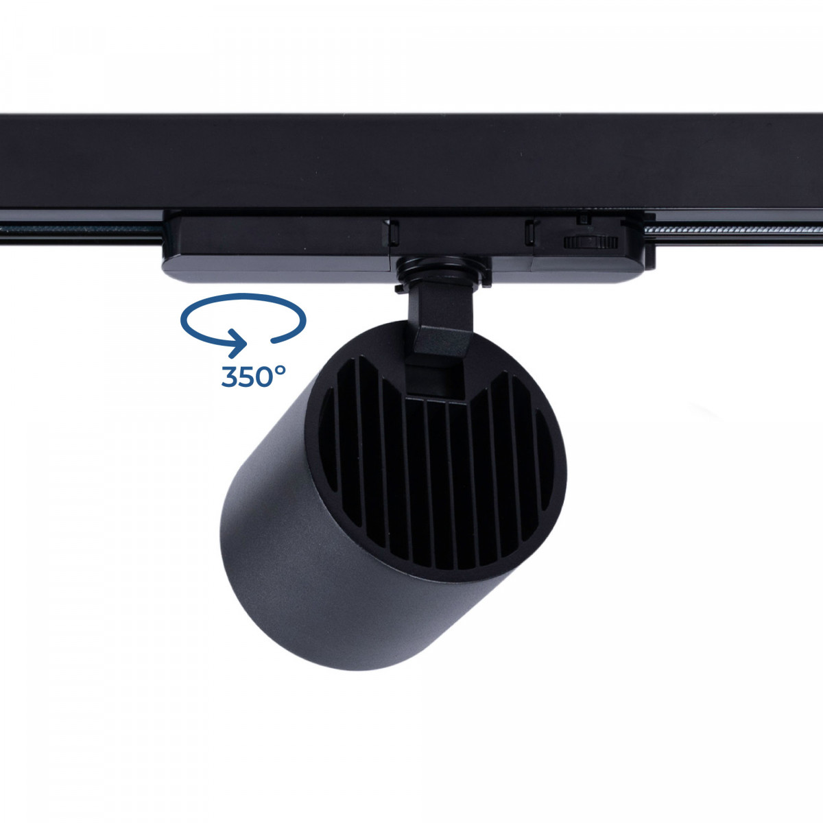 LED 3-phase track spotlight - 40W - Xitanium Driver - Black