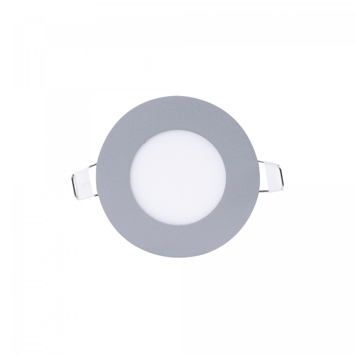 Ultra slim LED downlight - 3W - Grey - Cutout Ø 70mm