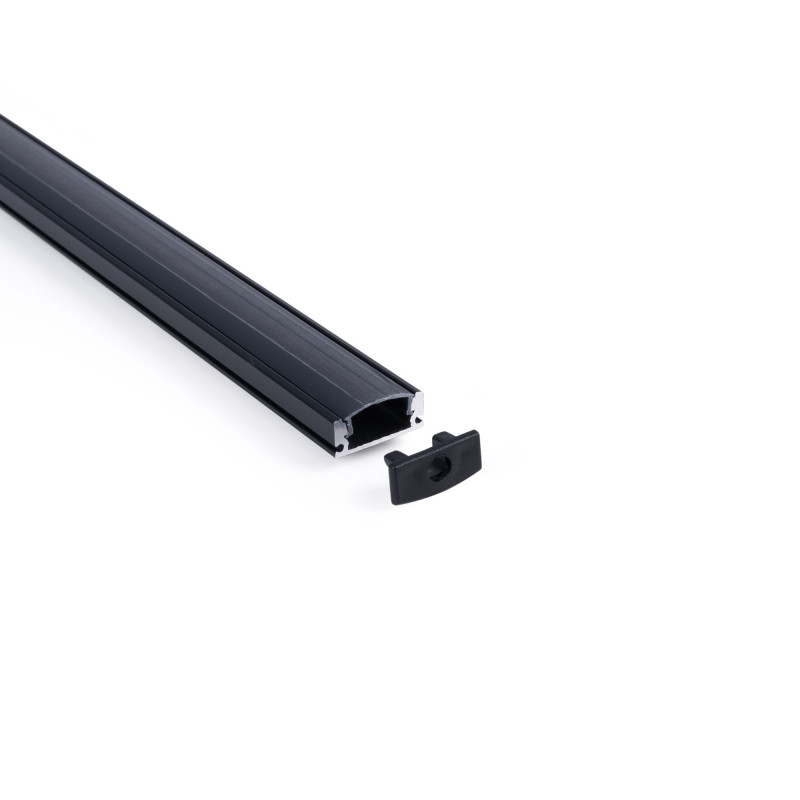 Surface-mounted aluminium profile -17x8mm -12mm LED Strip-2m