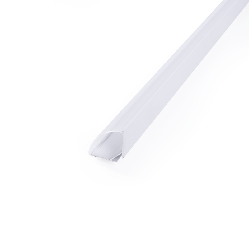 Aluminium corner profile - 20 x 20mm - LED strip 10mm - 2m