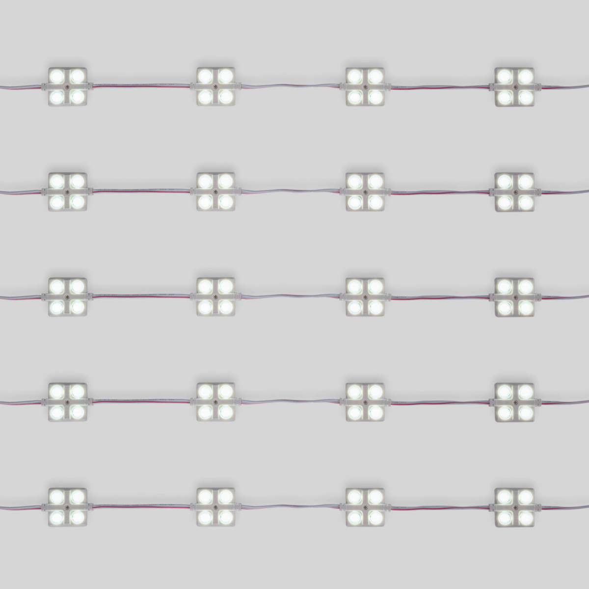 LED module for illuminated signs - 2W - 12V - IP65 - 6000K