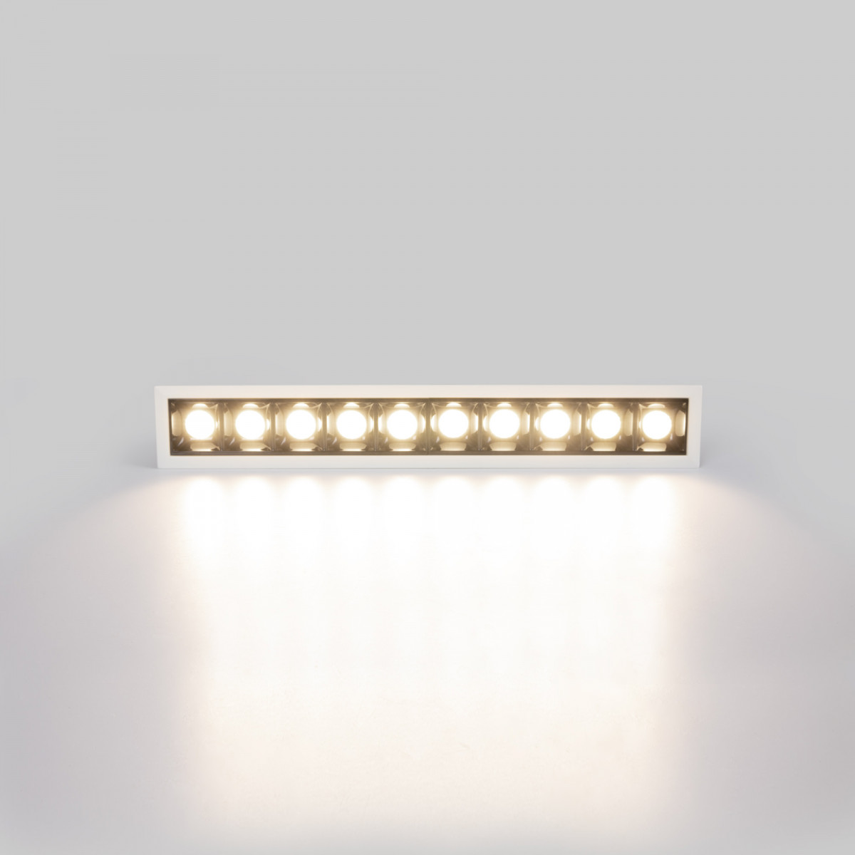 Recessed linear LED downlight - 20W - CRI90 - OSRAM - White