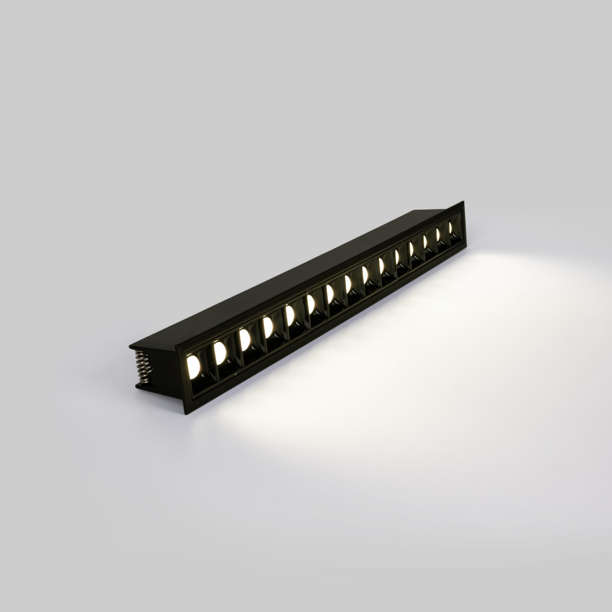 Recessed linear LED downlight -30W -OSRAM Chip -4000K -Black