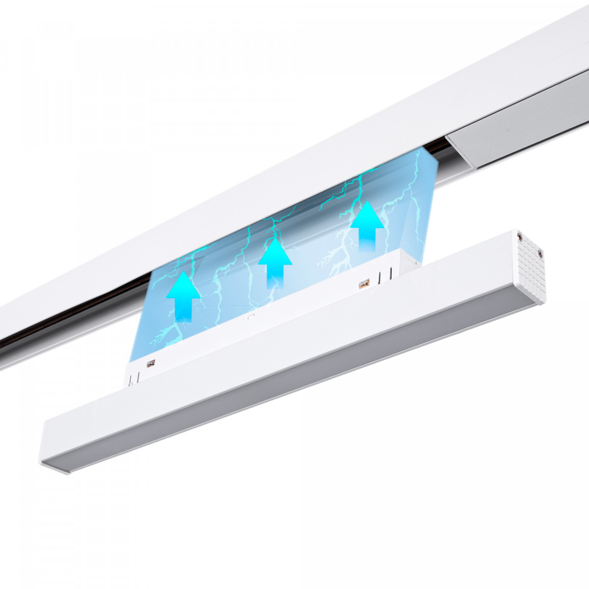 Magnetic linear track light -RGB + CCT -12W -Mi Light -White