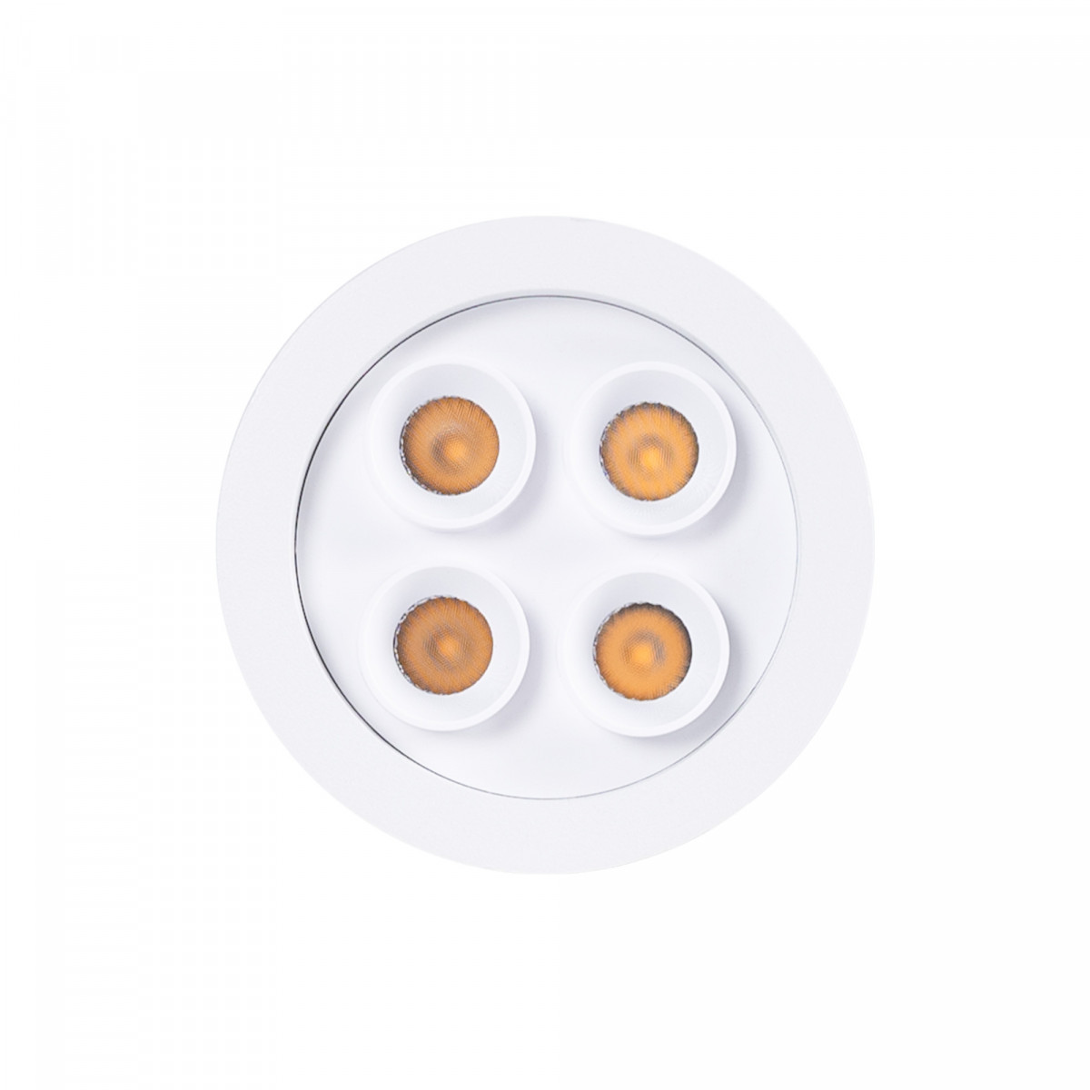 Recessed round LED downlight - 8W - Osram Chip -UGR18 -White