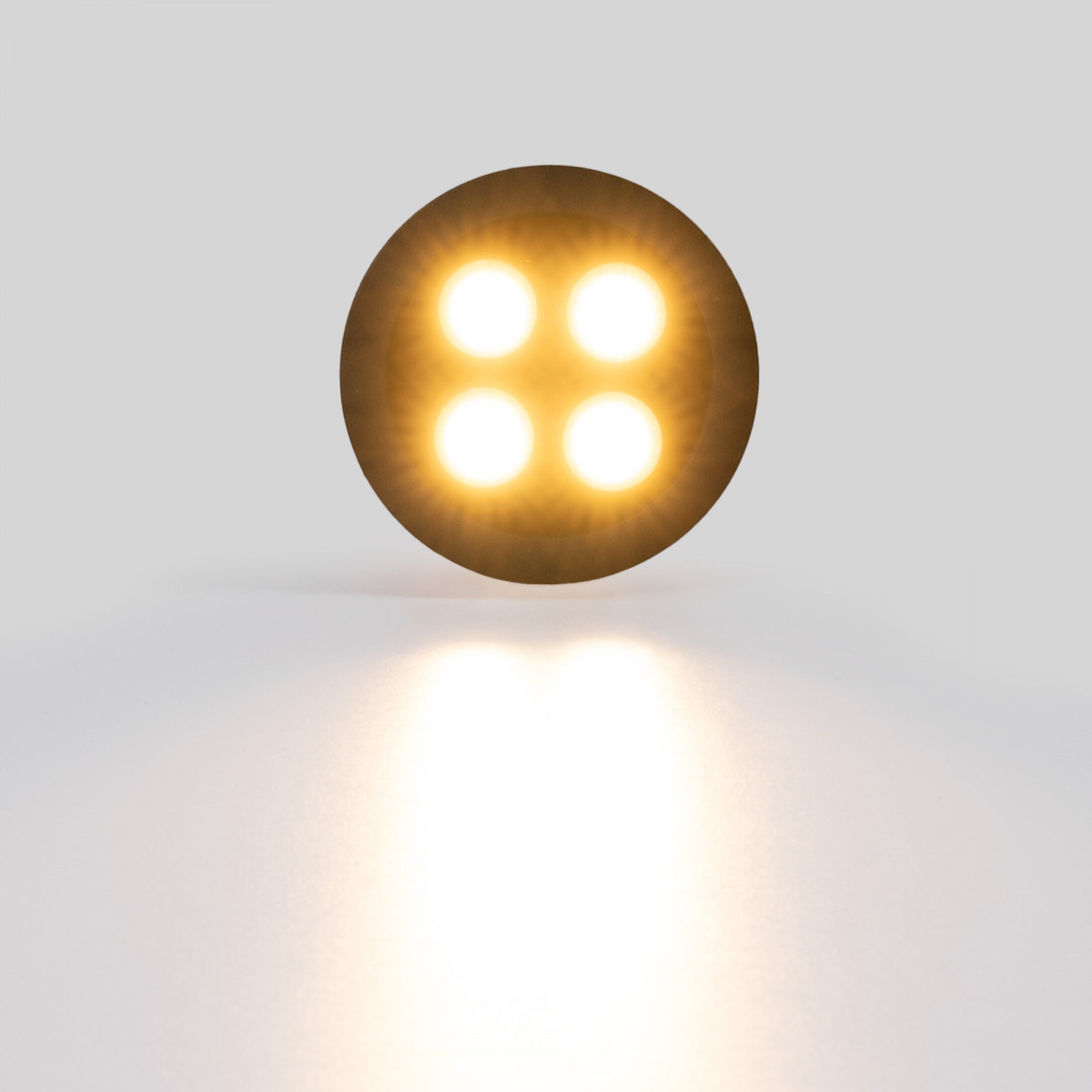 Recessed round LED downlight - 8W - Osram Chip -UGR18 -Black