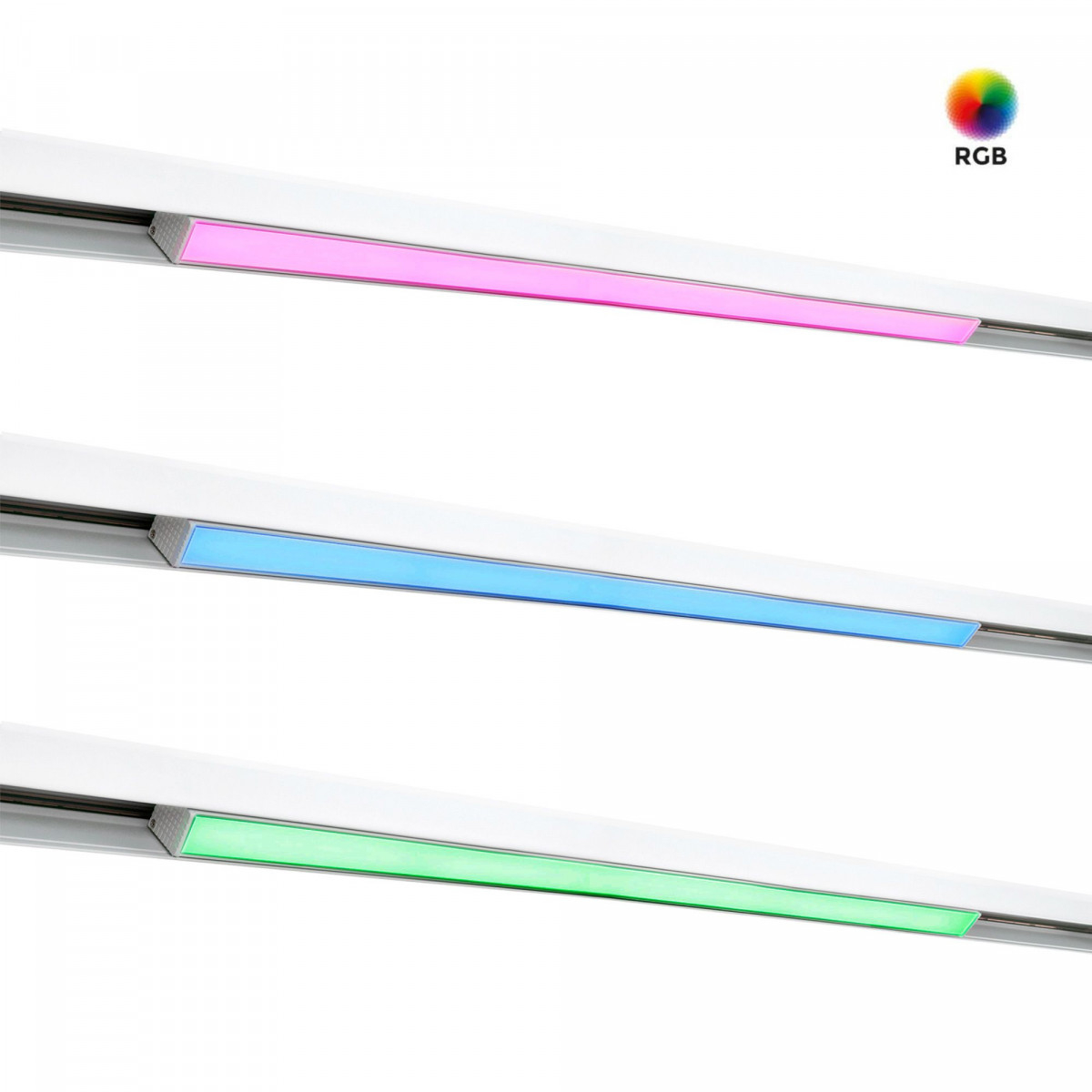 Magnetic linear track light -RGB + CCT -24W -Mi Light -White