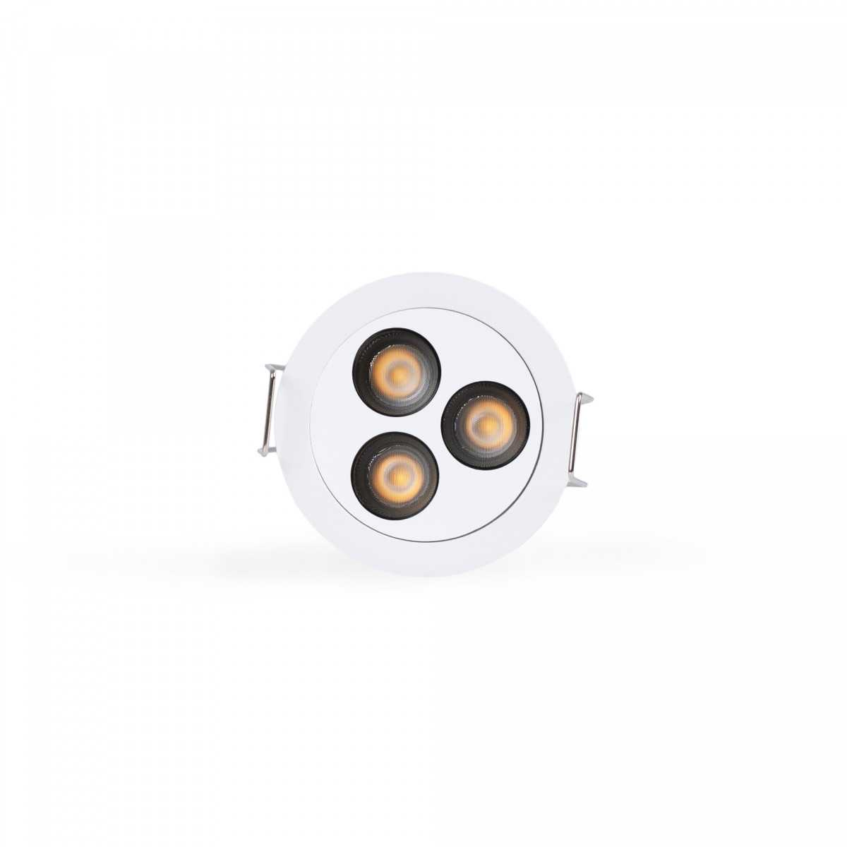 Recessed round LED downlight - 6W - UGR18 - Ø 55mm - White