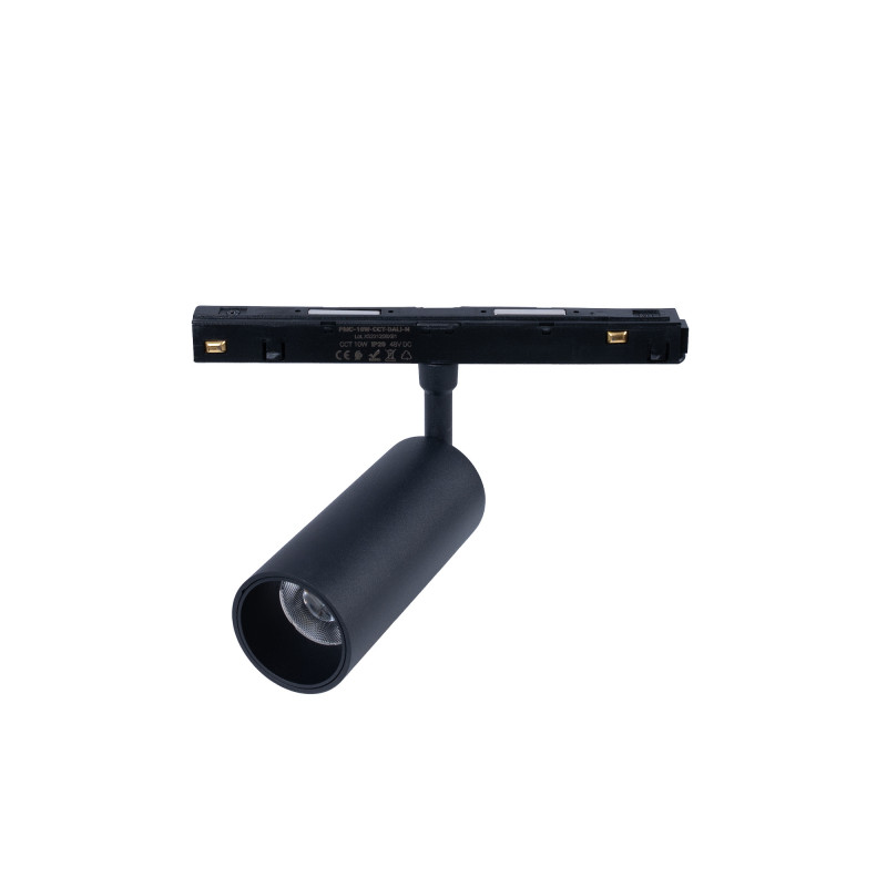 Magnetic track LED spotlight - 48V - 10W - DALI-2 - Black