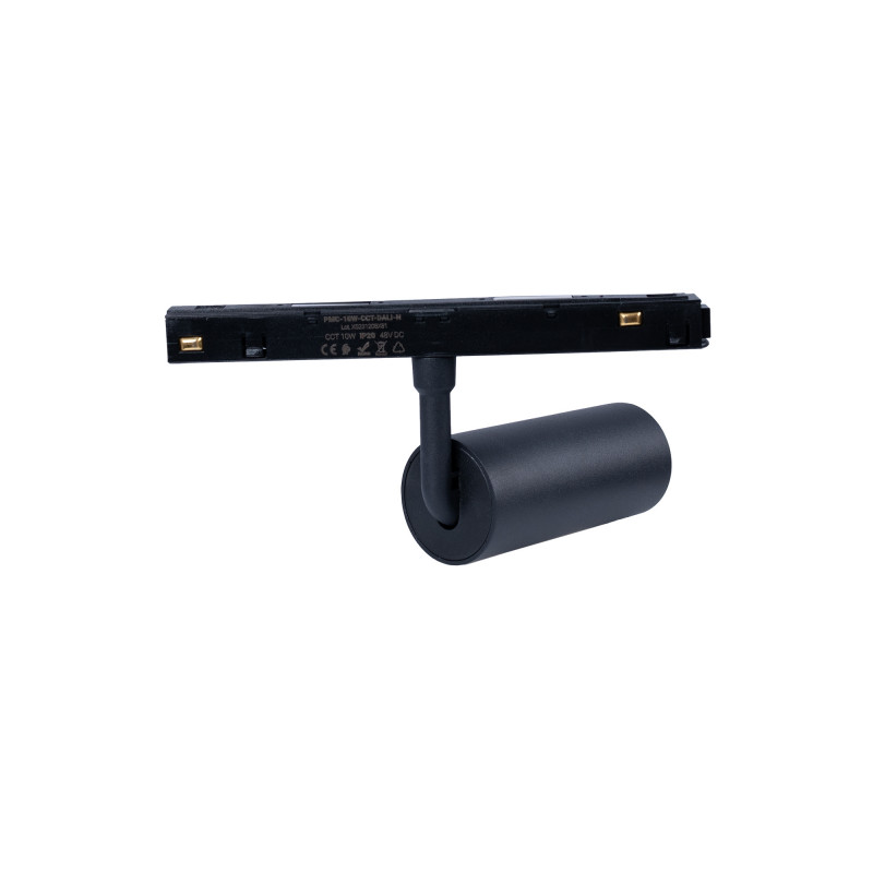Magnetic track LED spotlight - 48V - 10W - DALI-2 - Black