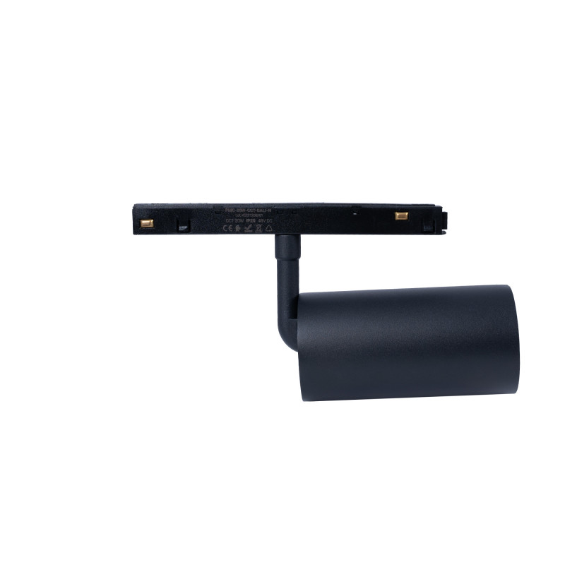 Magnetic track LED spotlight - 48V - 20W - DALI-2 - Black