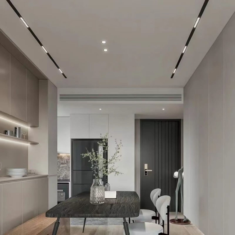 Magnetic linear track light 48V - CCT - 20W - DALI-2 - UGR18