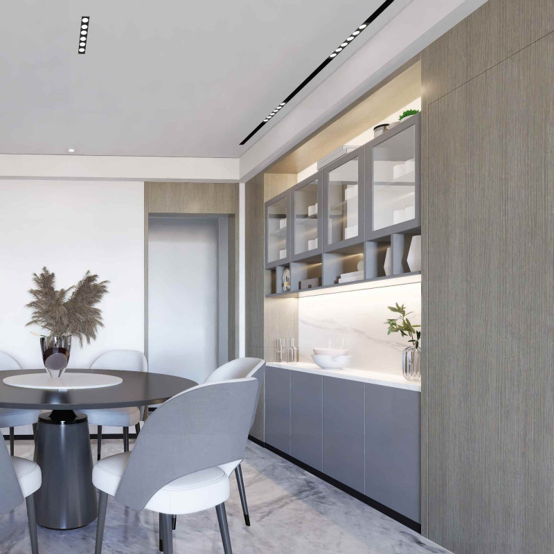 Magnetic linear track light 48V - CCT - 20W - DALI-2 - UGR18