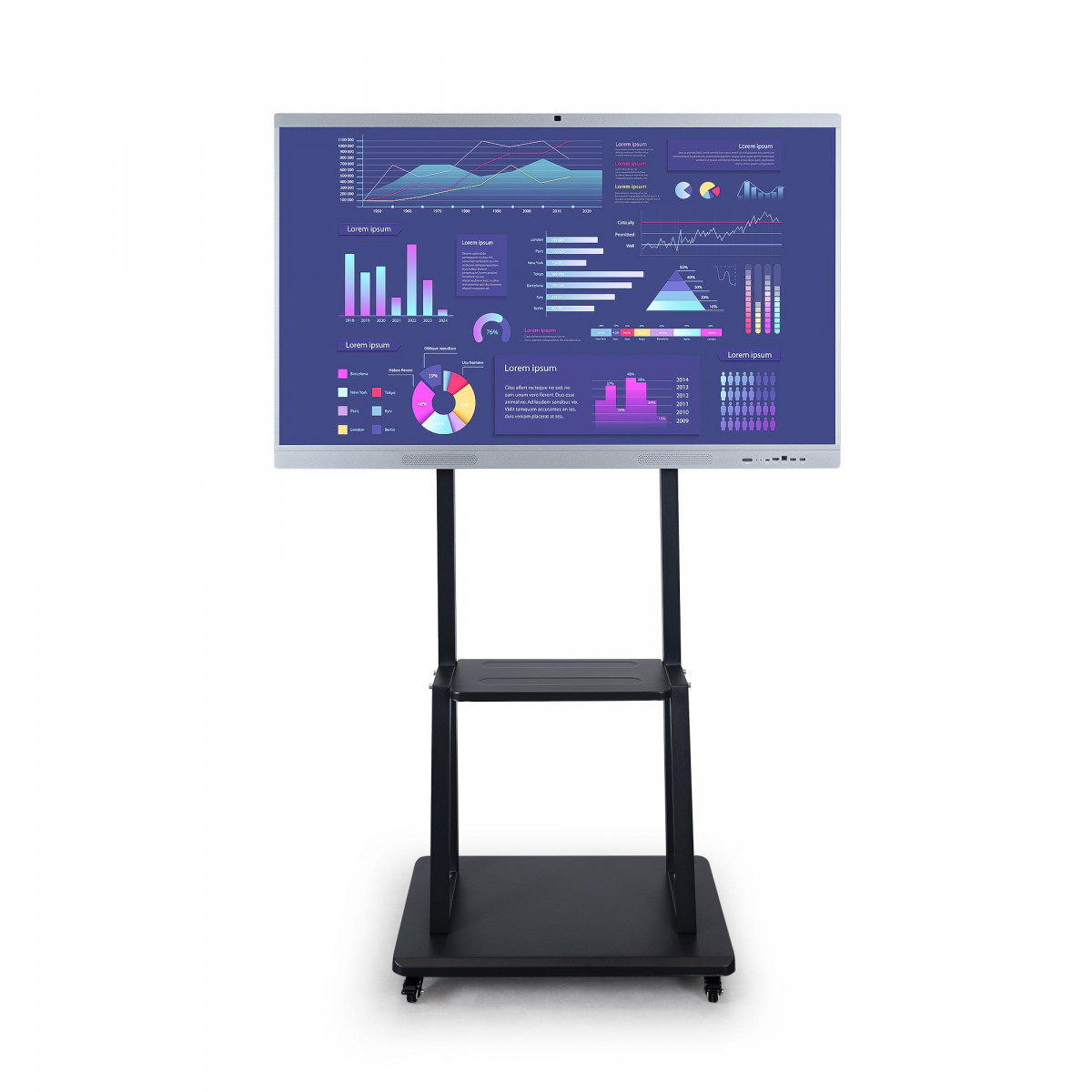 Interactive Smart Board with camera - 55" Touchscreen