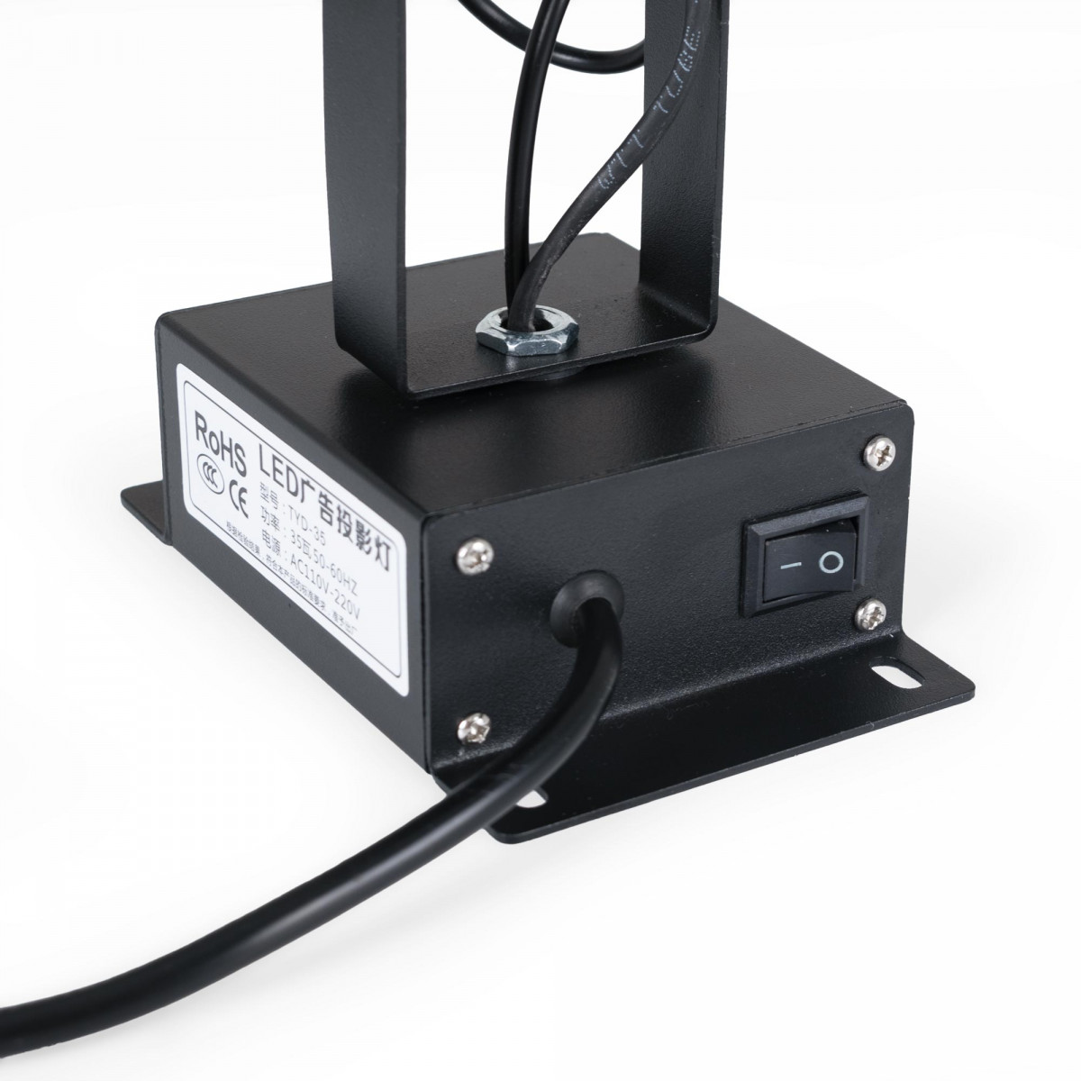 Rotating LED GOBO Projector 35W - Indoor - 18° Optics - IP20