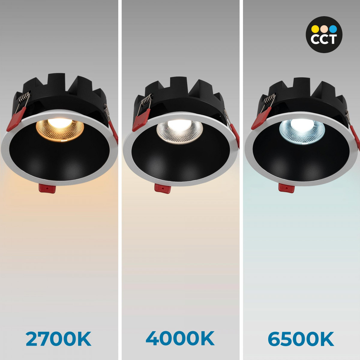LED Downlight -20W -CCT -OSRAM Chip -Ø110mm | adjustable light