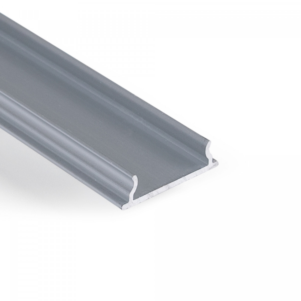 Surface-mounted LED profile with diffuser - Complete kit - 18x5mm - LED ...