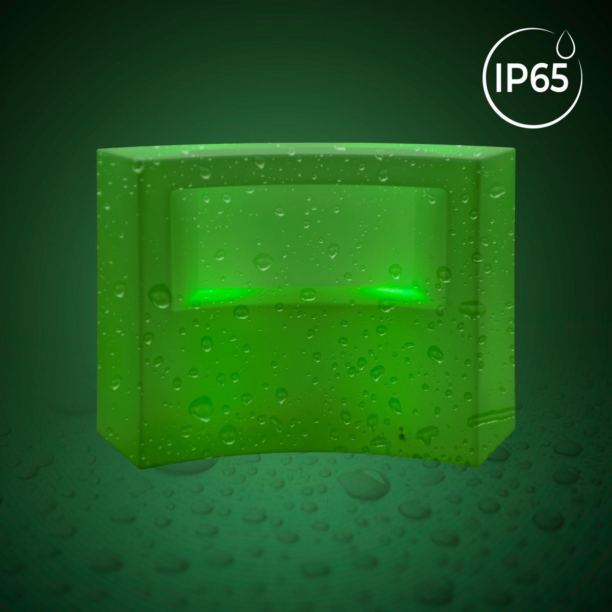 RGBW LED Display Counter - 2 x 5W - Rechargeable - Curved Design