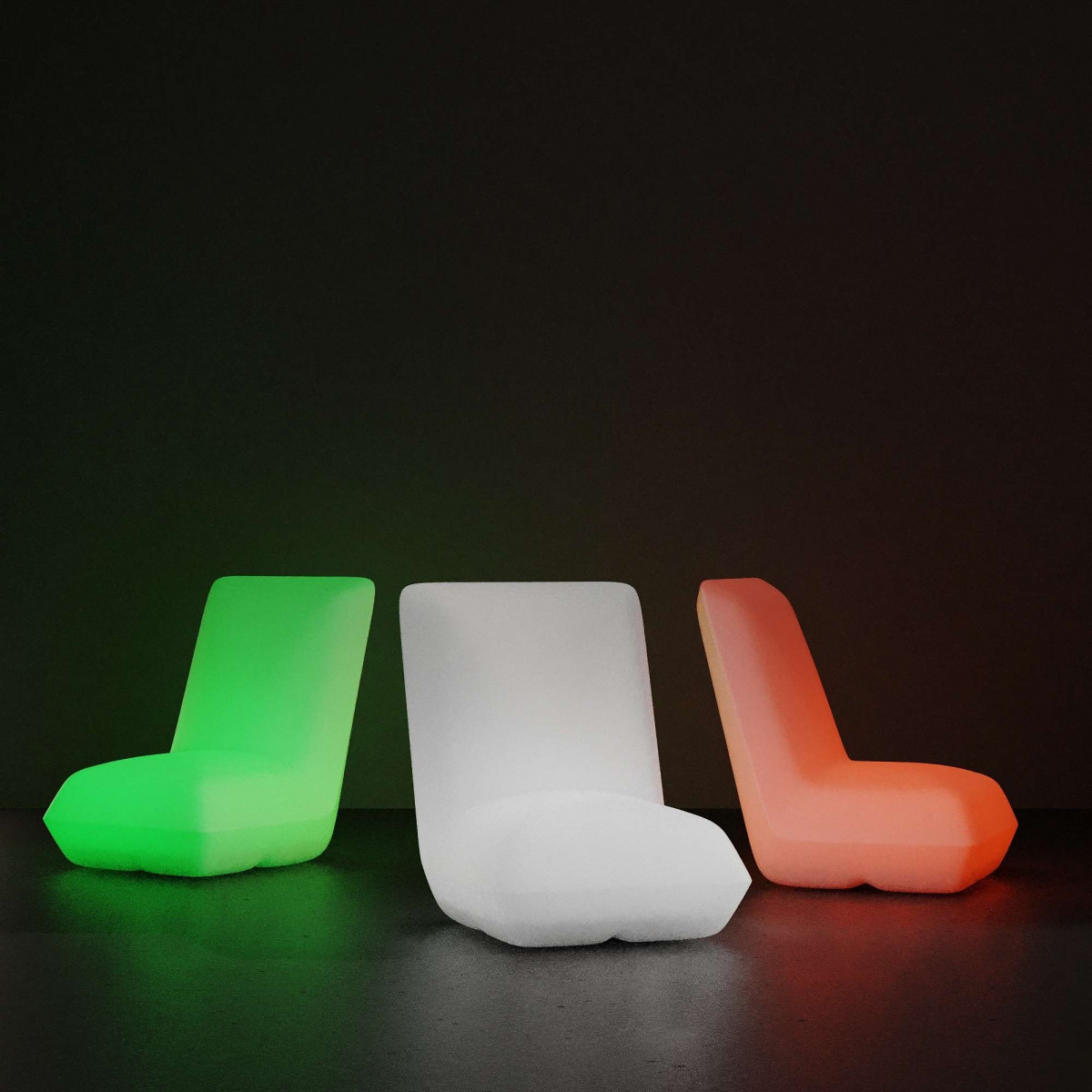 RGBW LED Seat - 16W - Rechargeable - IP65