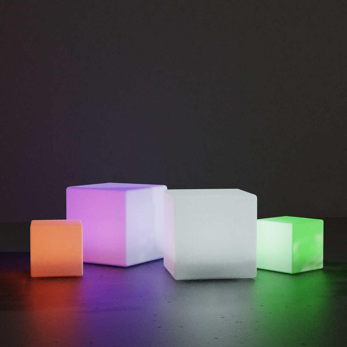 LED RGBW Light Cube - 6W - Rechargeable