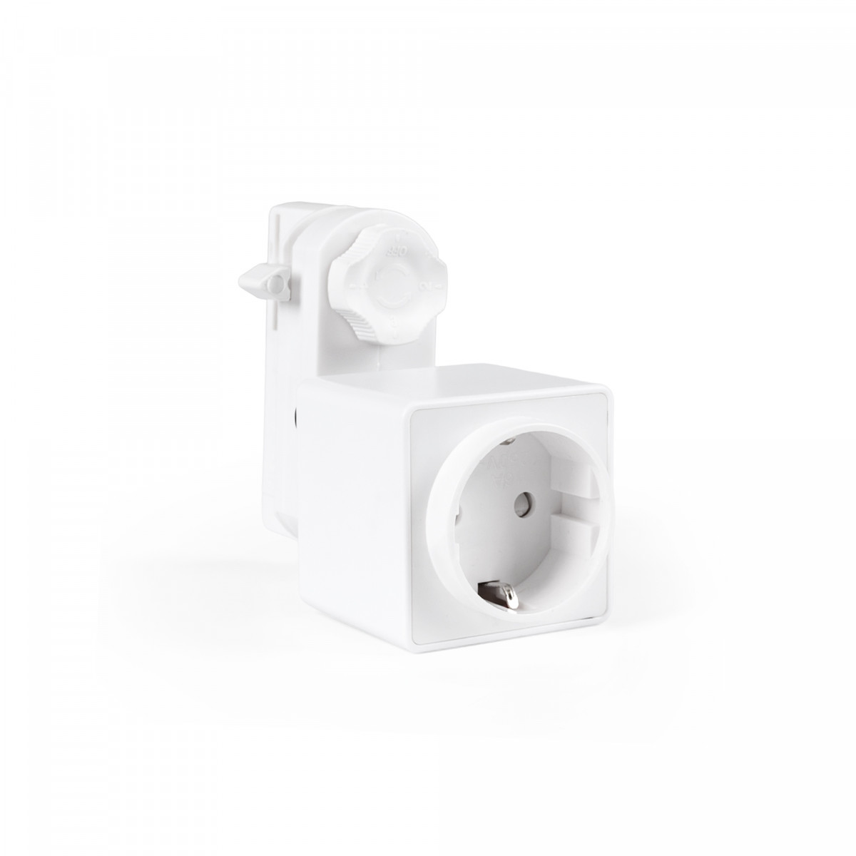 Schuko adapter for three-phase rail